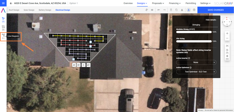 How to Generate a Line Diagram