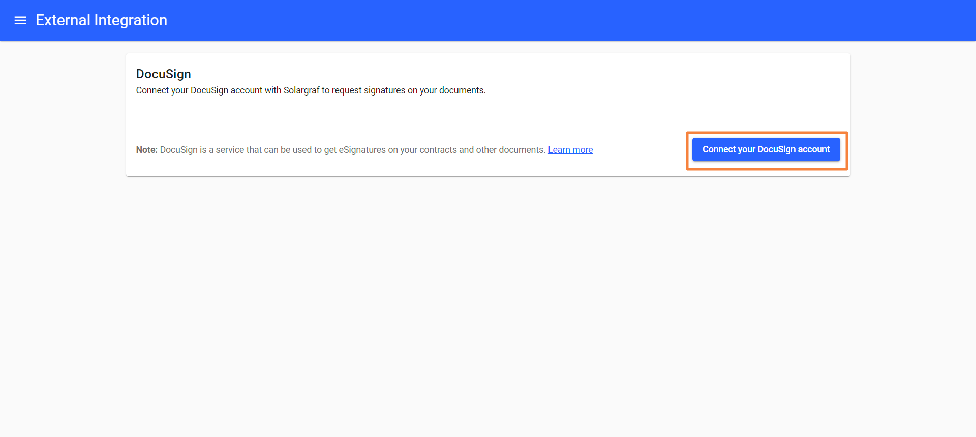 DocuSign: How to Connect Your Account