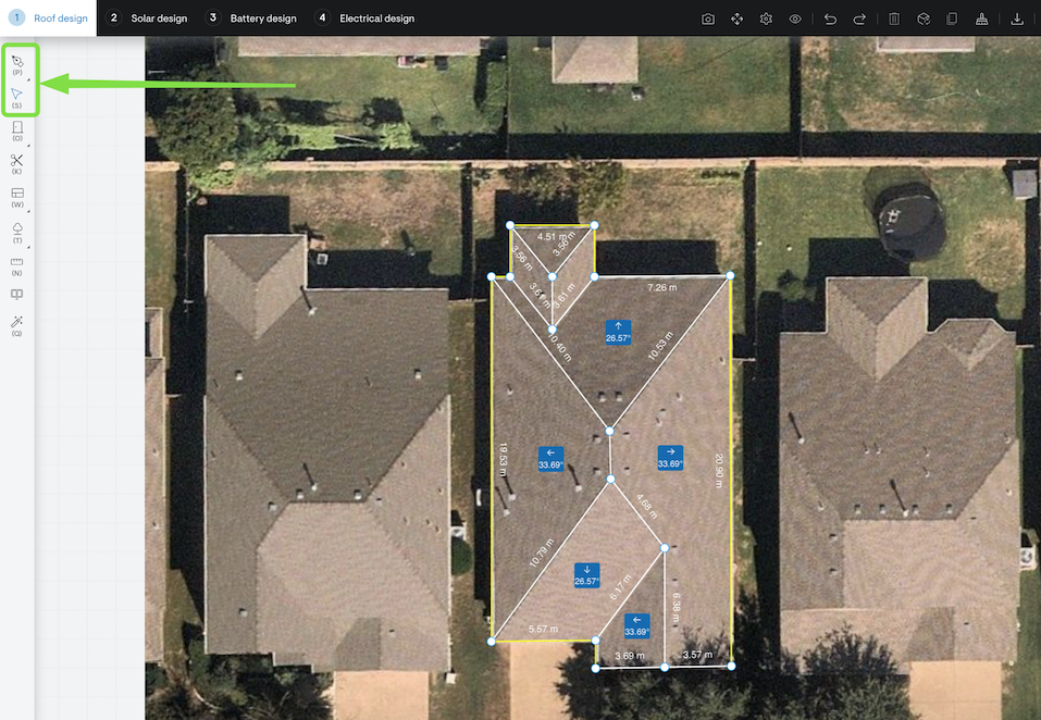 How to use Roof Detection