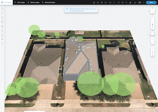 How to use Roof Detection