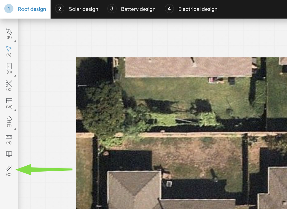 How to use Roof Detection