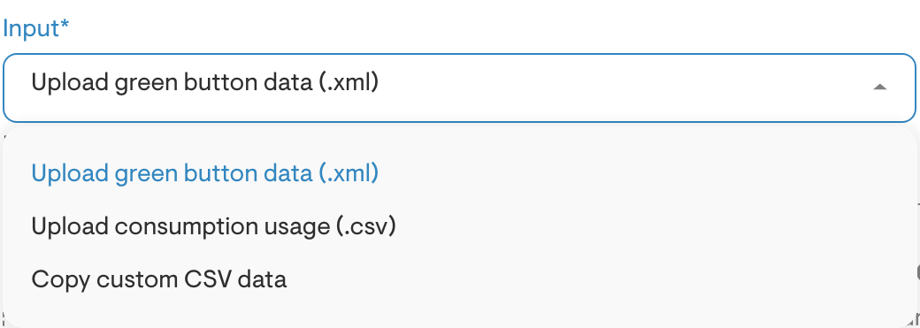 How To Upload Interval Usage Data