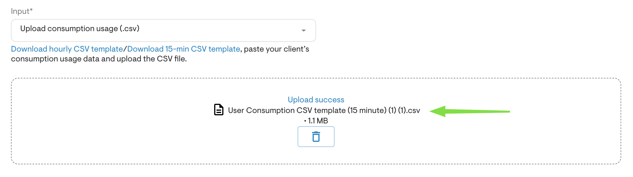 How To Upload Interval Usage Data